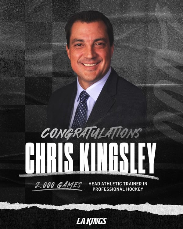 AT Chris Kingsley Celebrates 2K NHL Games
