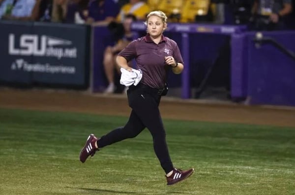 Athletic Trainer Kalie Swain: The 'Elmer's Glue' of Texas A&M Baseball